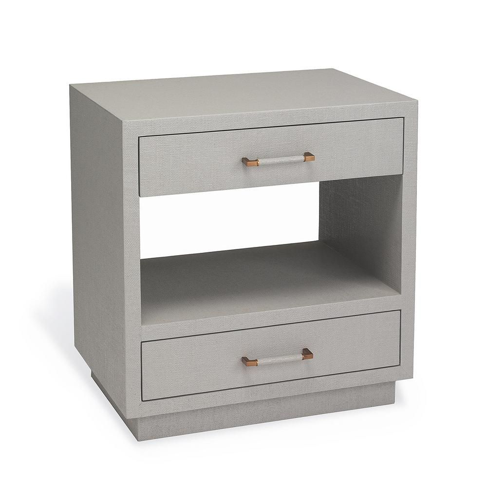 Taylor Bedside Chest - Grey