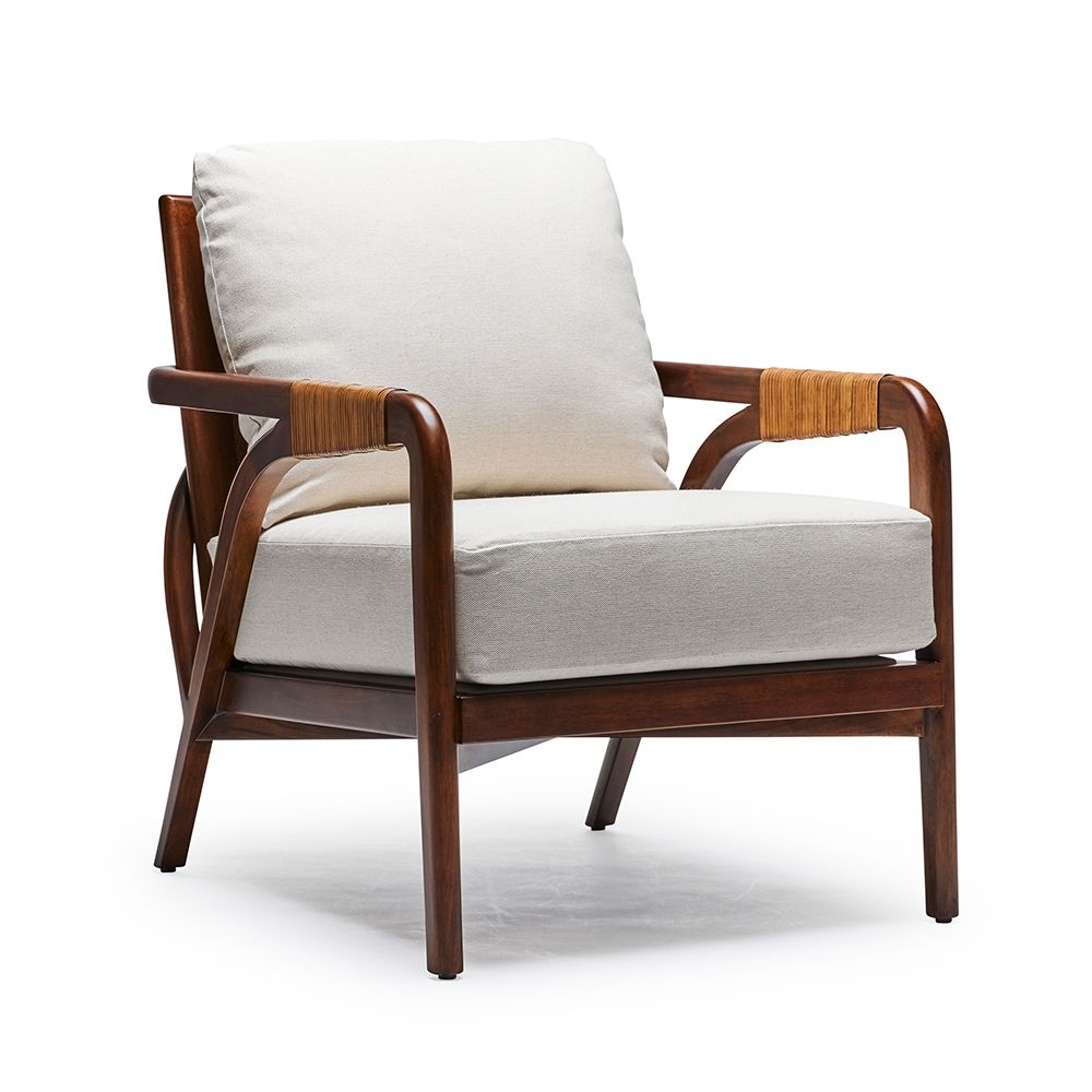Delray Lounge Chair - Chestnut