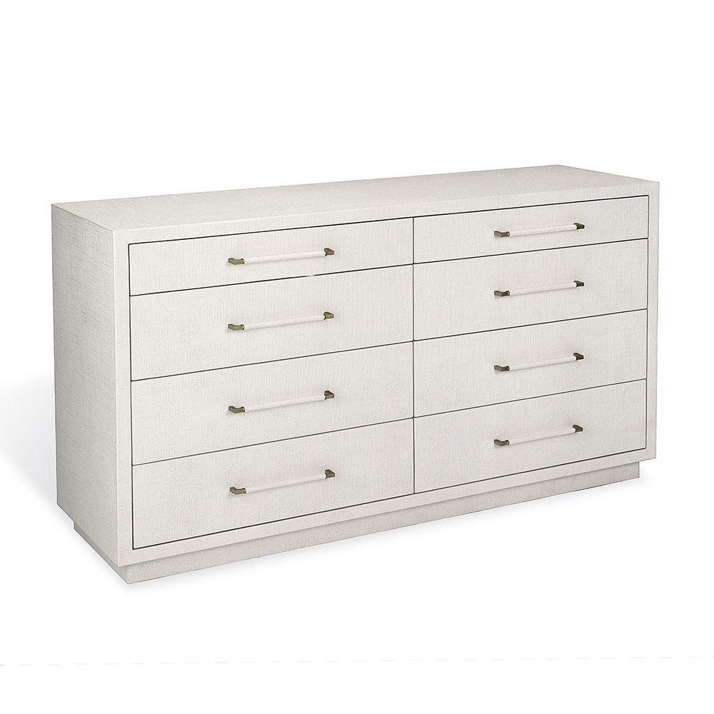 taylor 8 drawer chest white