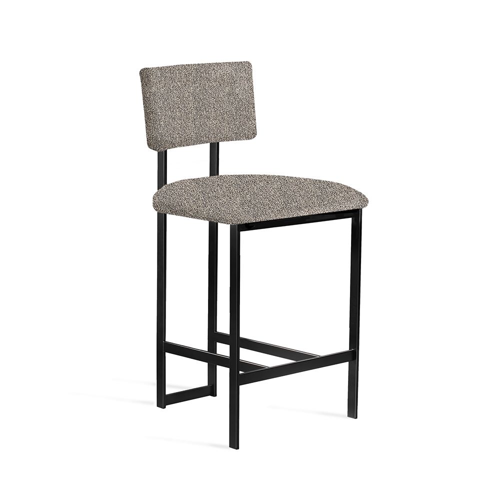 Landon II Counter Stool - Matte Black