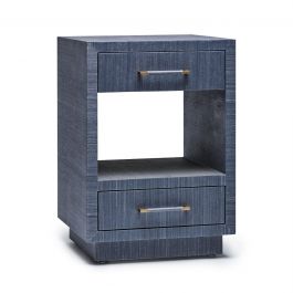Taylor Small Bedside Chest - Navy